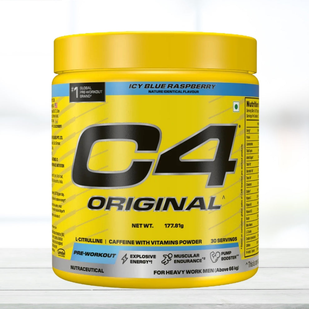 Cellucor C4 Original Pre Workout Powder 30 Servings (177g) – Icy Blue ...