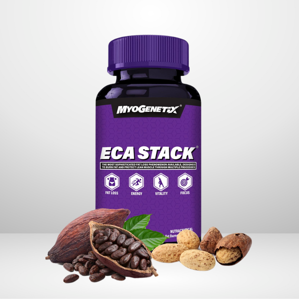 Myogenetix ECA STACK Fat Burner – 60 Servings – The Muscle Kart