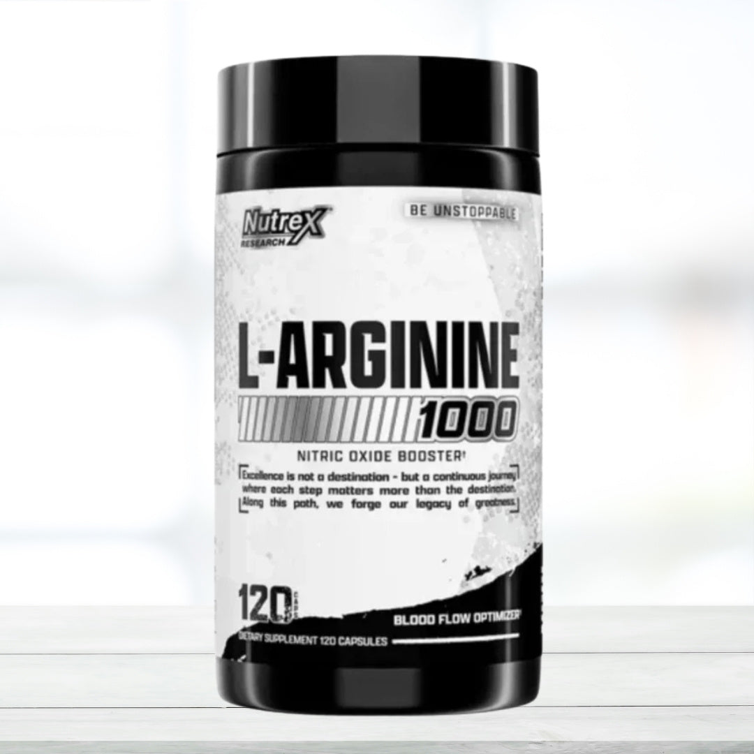 Nutrex L-Arginine 1000 mg Capsules – 120 Caps | Amino Acid Supplement ...