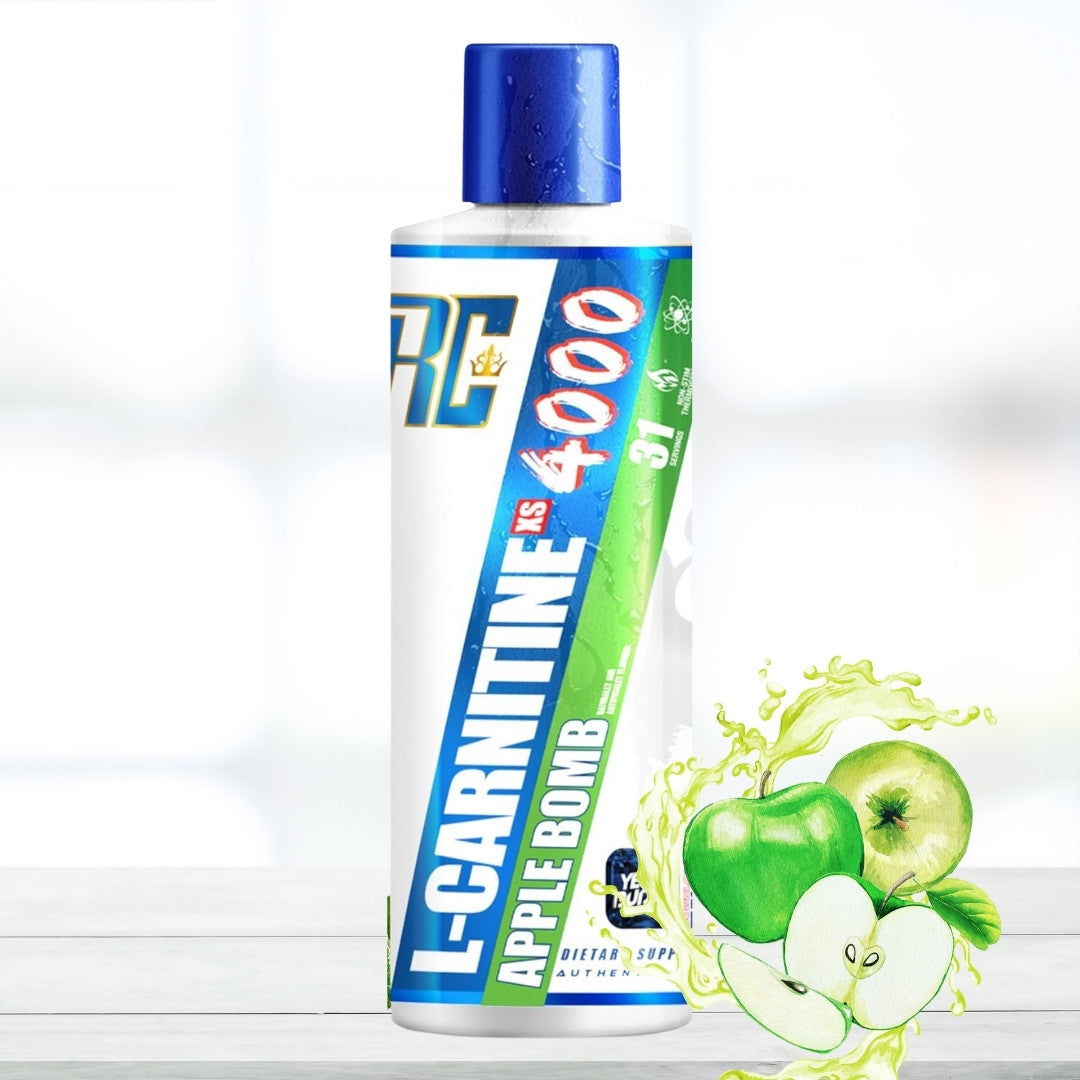 Ronnie Coleman L-Carnitine XS 4000mg Liquid 473ml – Apple Bomb Flavor ...