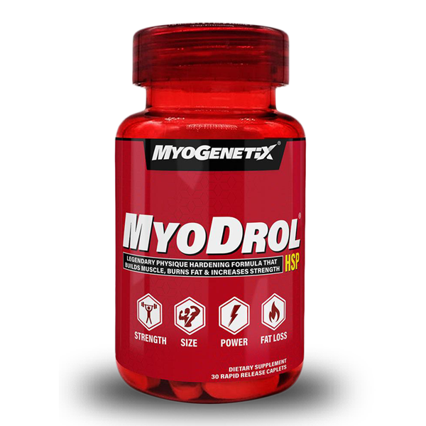 Myogenetix Myodrol-HSP® 30 Caplets Scan Code & Verify | The Muscle Kart.com