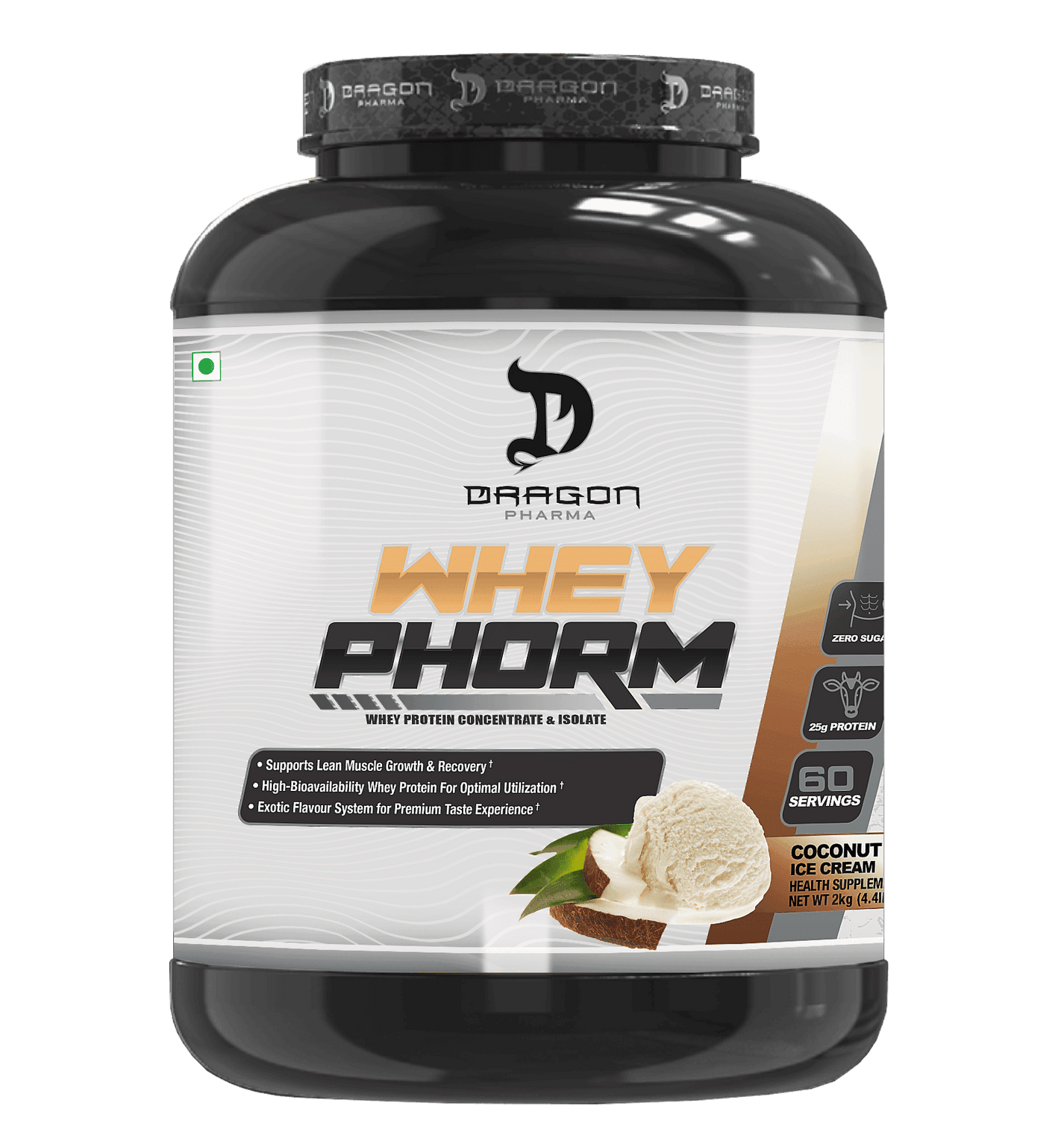 Dragon Pharma Whey phorm– Performance Whey Protein Blend 60 Servings F ...